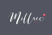 Millace, a Script Font by vuuuds