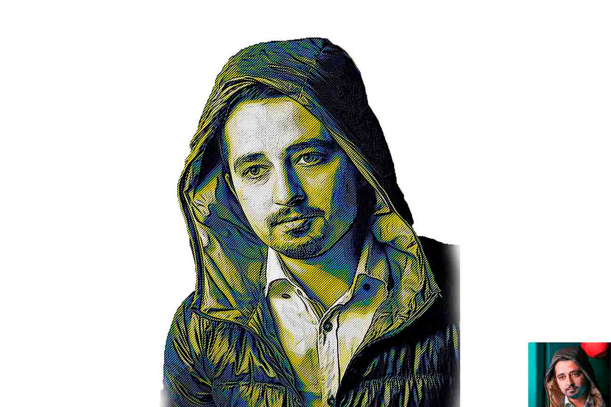 Stylish Posterize Art Ps Action, an Action Add-On by Studio Retouch