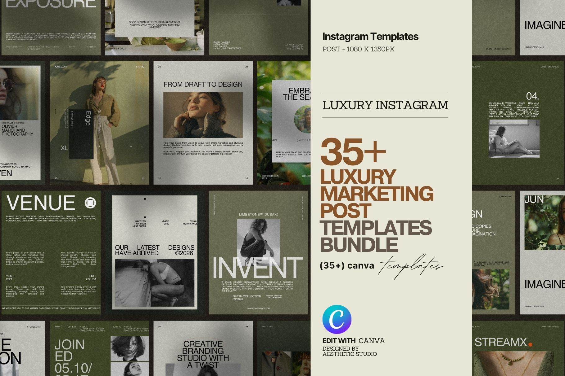 Editable Canva Marketing Templates