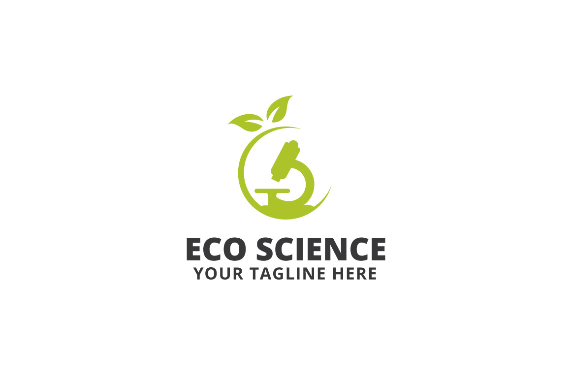 Eco Science Logo Template, a Branding & Logo Template by Logo20