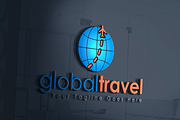 Global travel Logo Template | Branding & Logo Templates ~ Creative Market