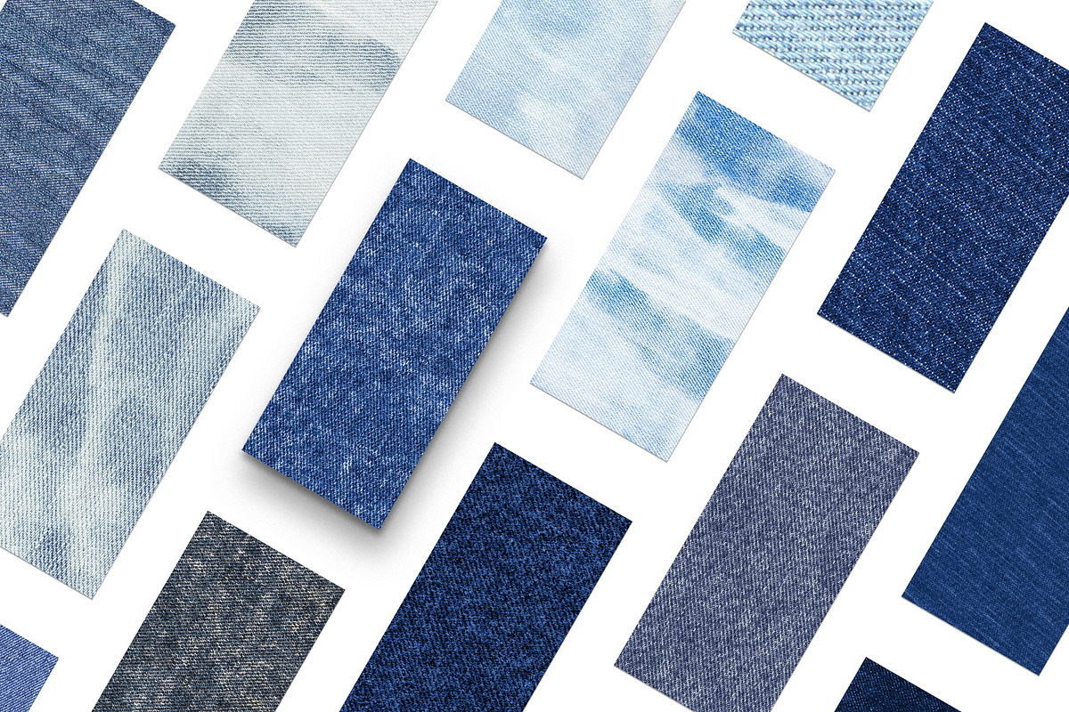 44 Seamless Jeans Denim Texture Pack, a Texture Graphic by Top Textures