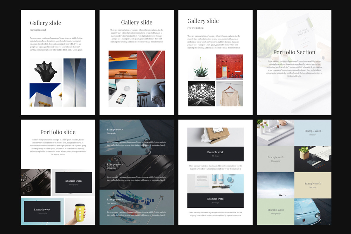 A4 | Focus PowerPoint Template, a Presentation Template by Vladislav ...
