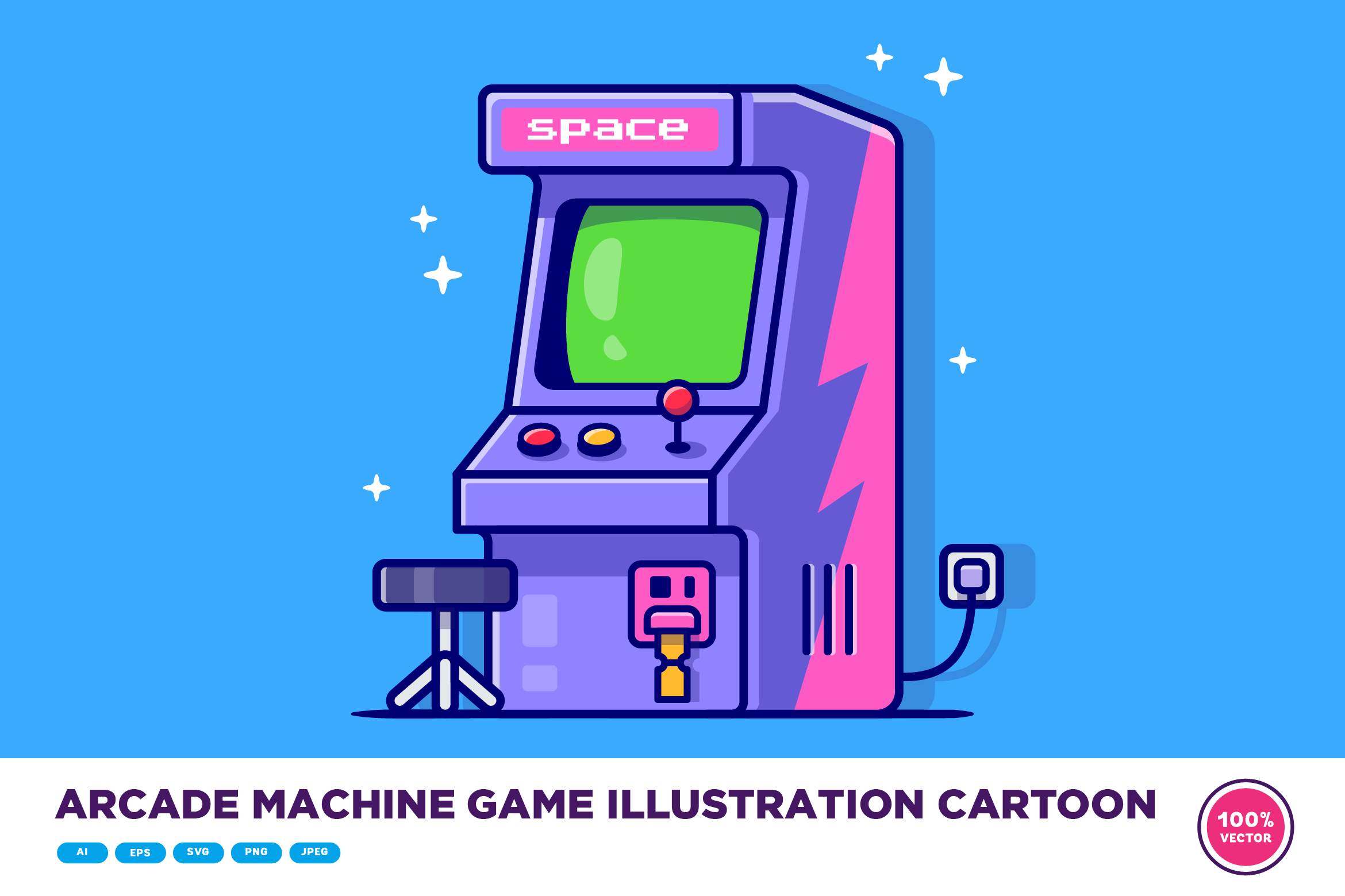 Arcade Machine Game Illustration, a Technology Illustration by Catalyst ...