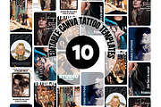 Editable Templates for Tattoo studios | Creative Market