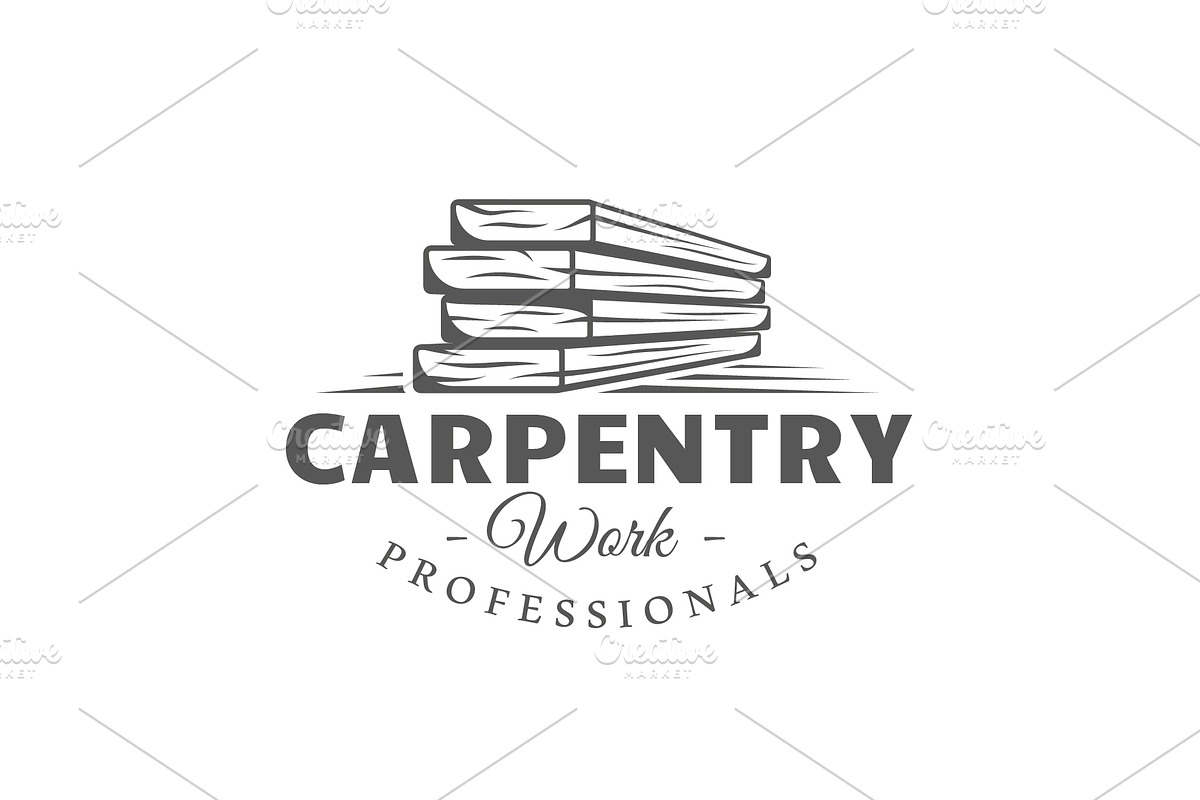 18 Modern Carpentry Logos Templates, a Branding & Logo Template by Art ...