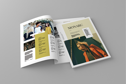 Project - Magazine Template, a Magazine Template by inspirasign