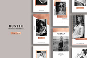 Rustic Instagram Stories, a Social Media Template by The Urban Paper