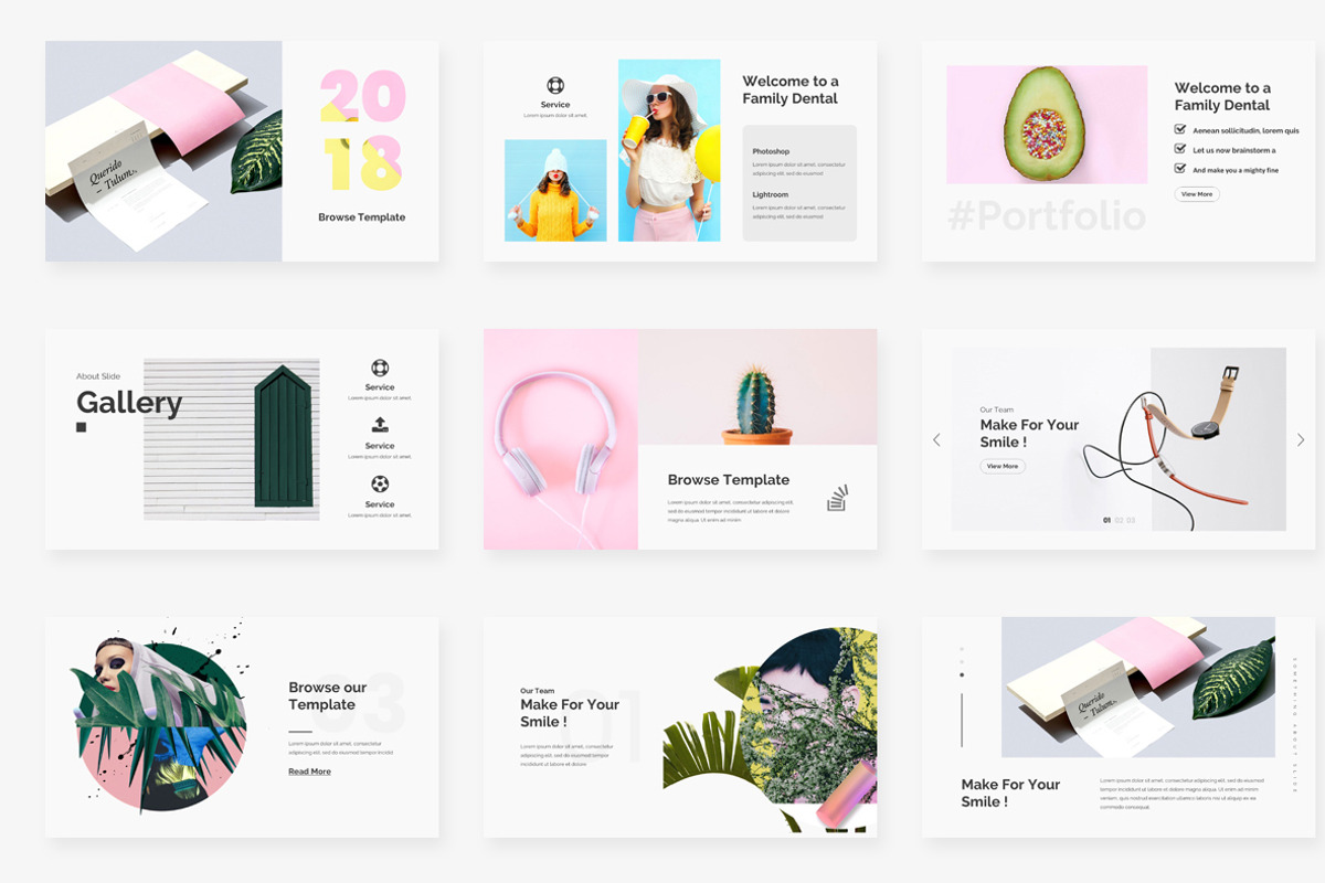 Orkani Minimal Powerpoint Template, a Presentation Template by One ...