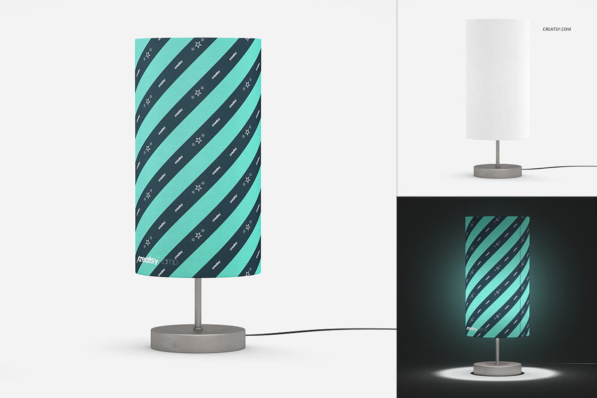 Lampshade Mockup Set, a Mockup by creatsy2