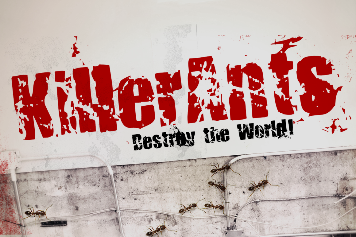 KillerAnts, a Font by Cool Fonts