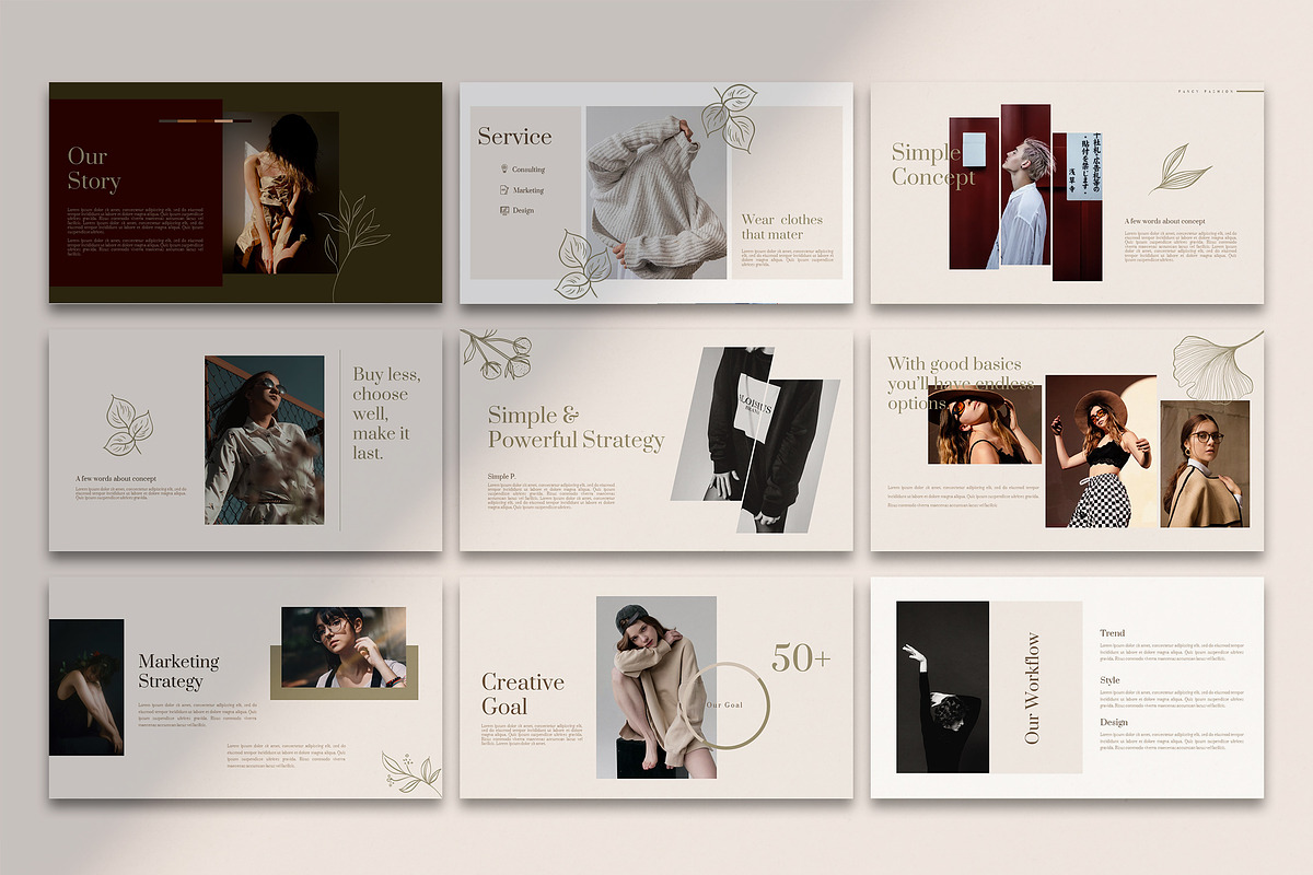 Fancy - Powerpoint Template, a Presentation Template by kylyman ...