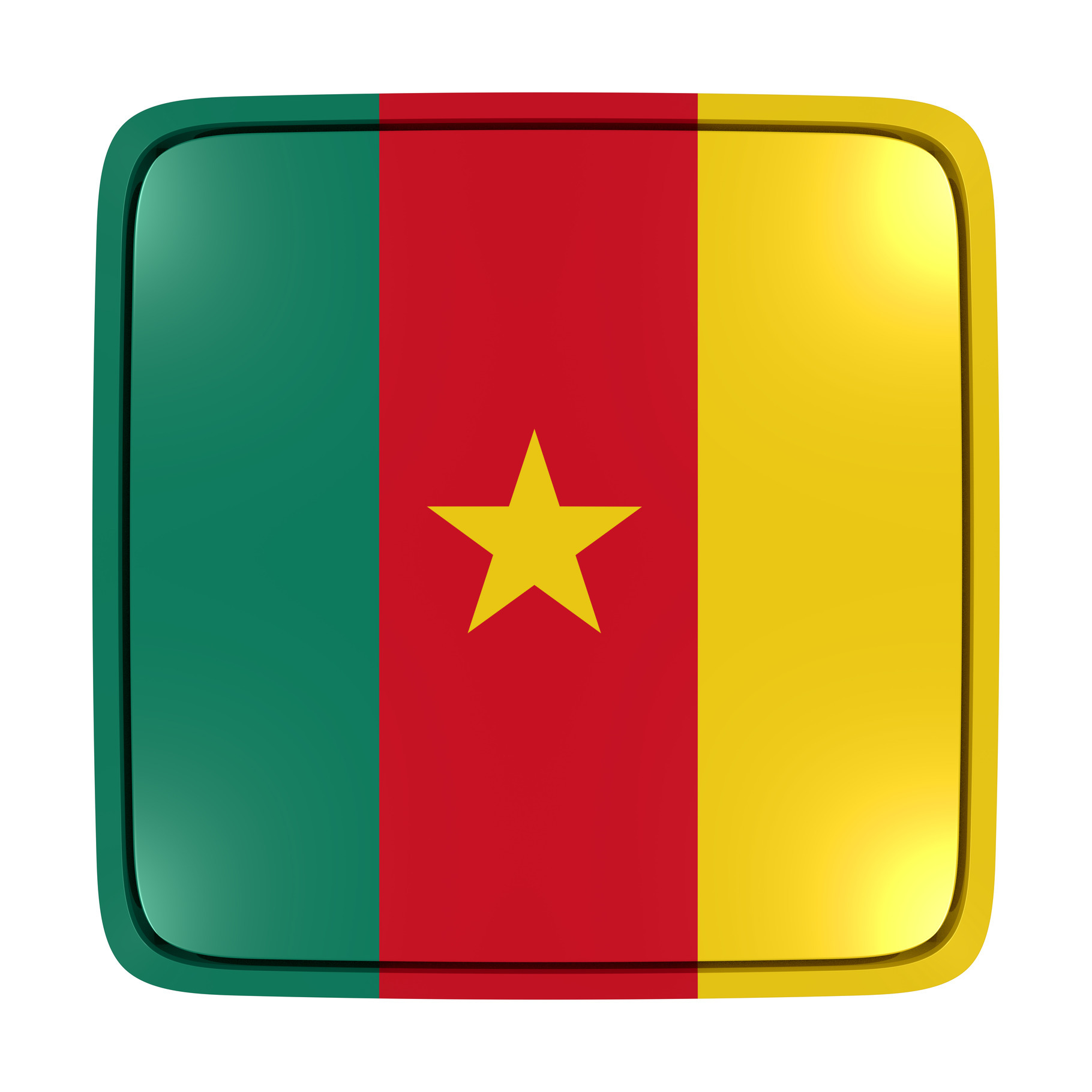 Cameroon icon flag, an Abstract Photo by De todo un poco