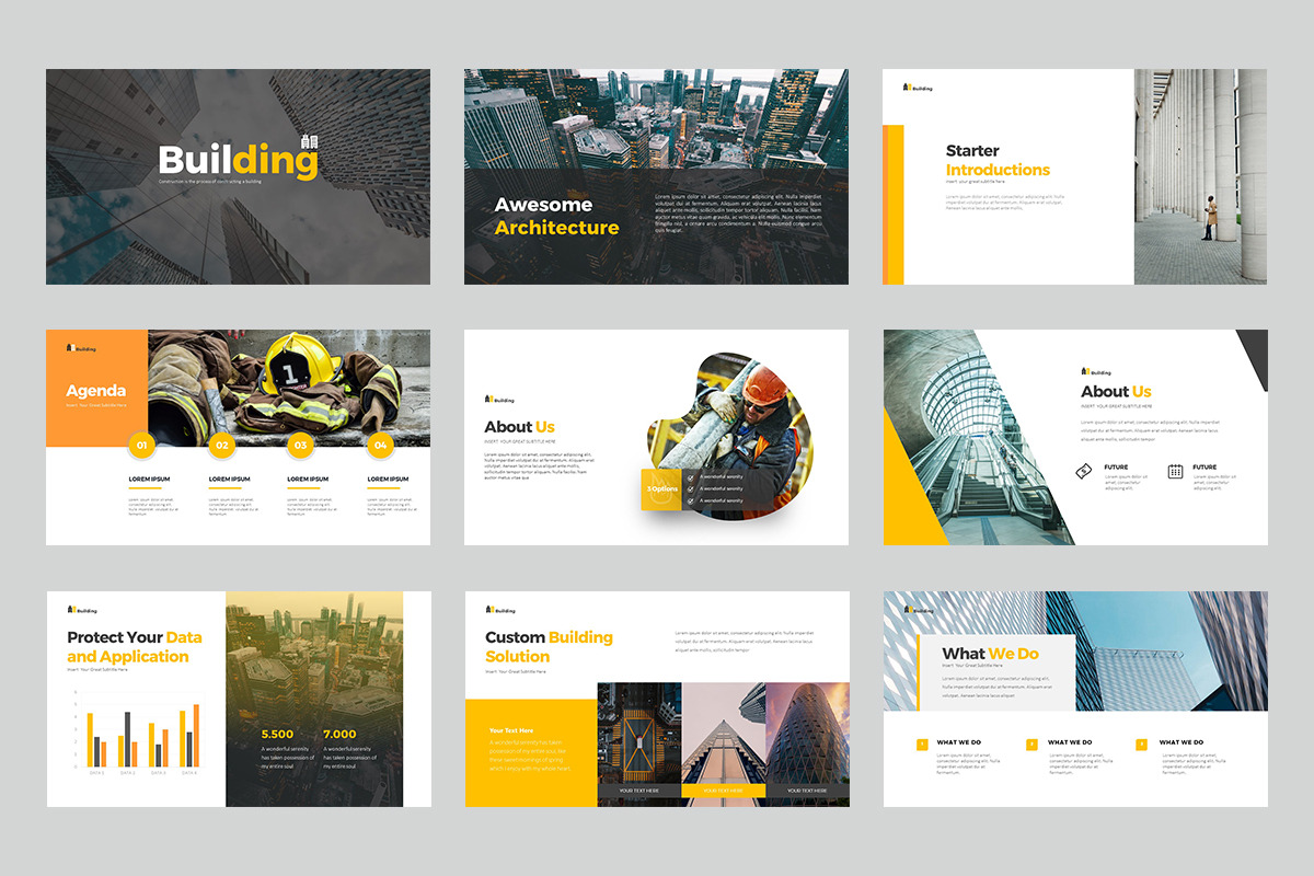 Building Google Slides, a Presentation Template by Stock Shape ...