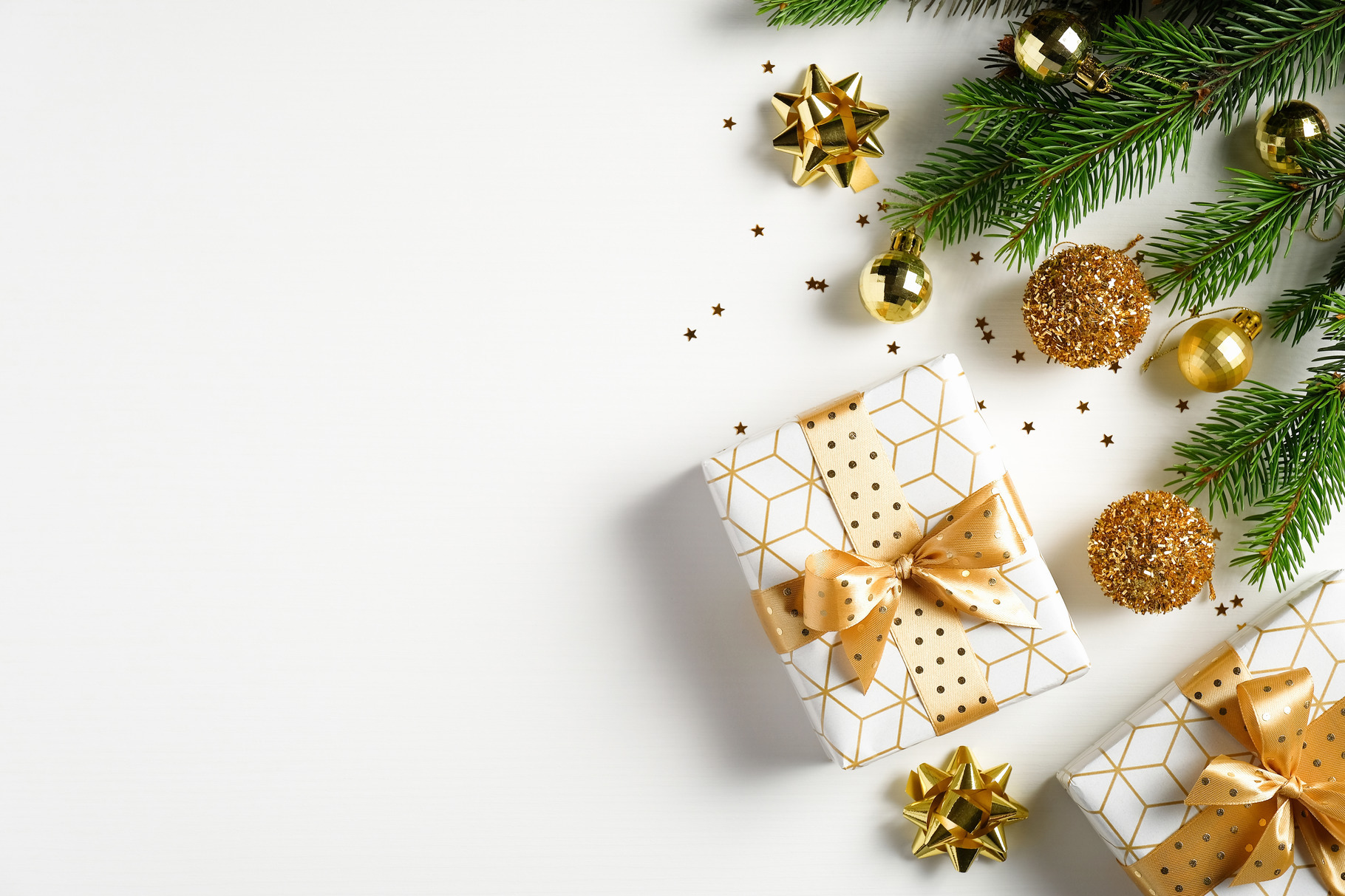 Christmas background with gift containing christmas, gift, and ...