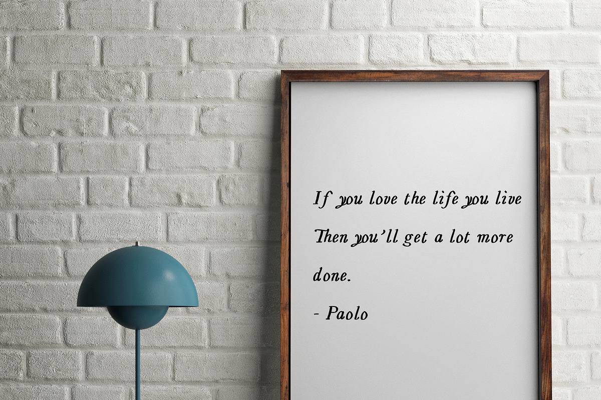 Julien - Handwritten Font, a Script Font by Preset Works