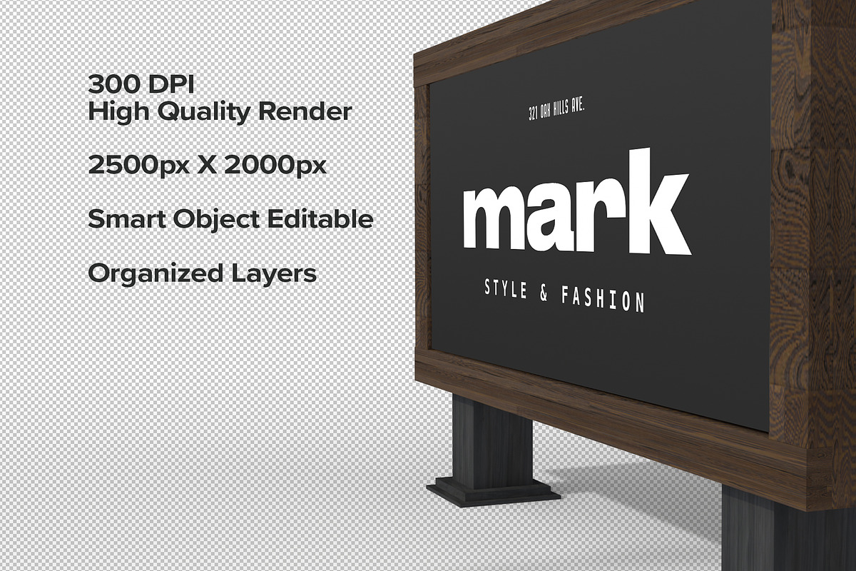 2x4 Outdoor Sign Mockup, a Product Mockup by IFBdesign