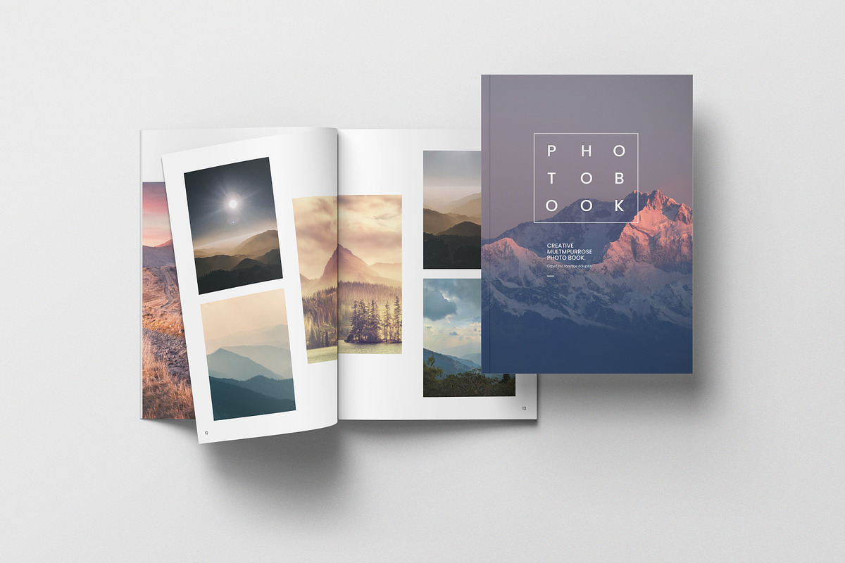 Photobook Album Template, a Templates & Theme by evgenystudio ...