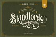 Standlord, a Serif Font by Burntilldead
