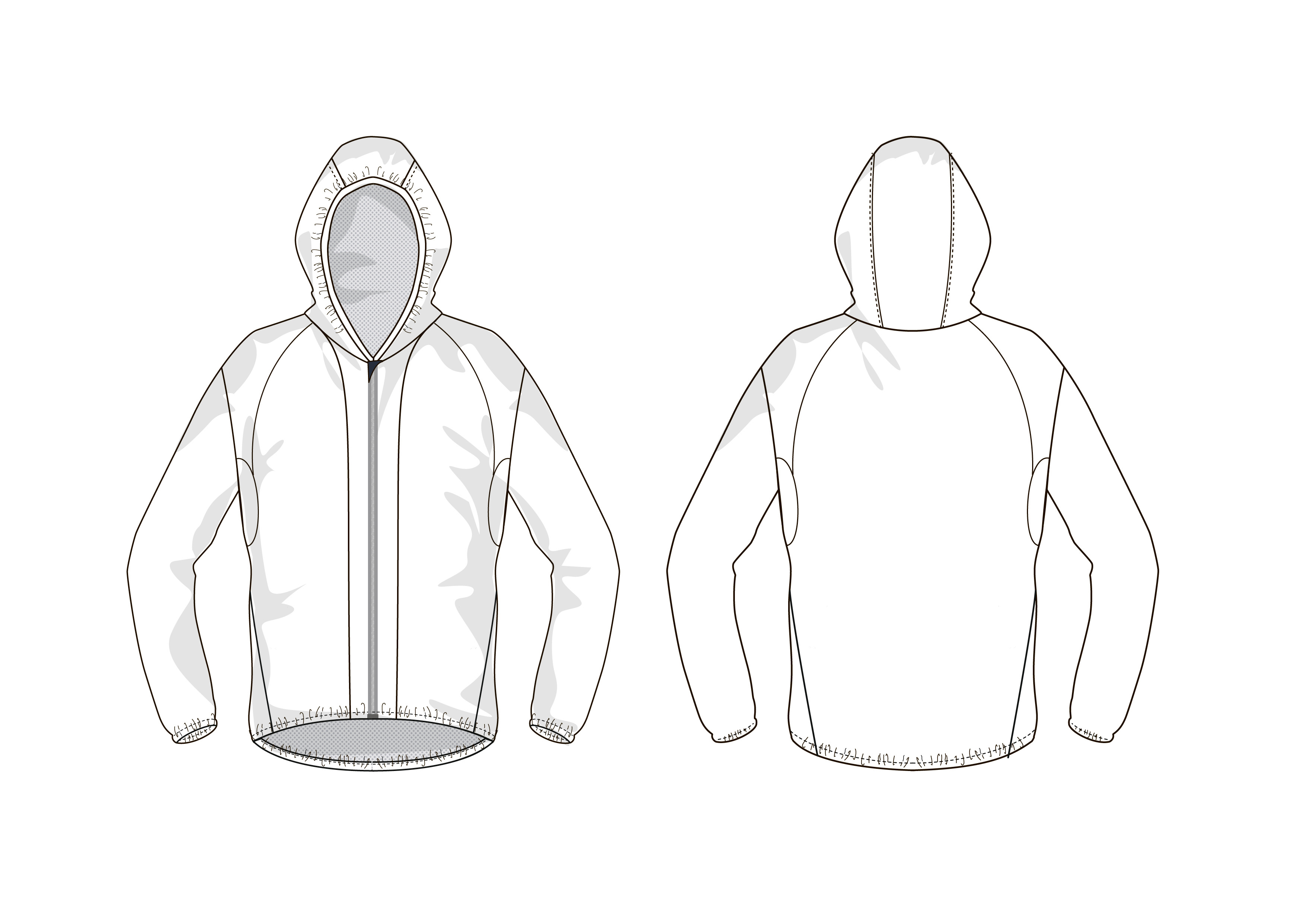 Run Jacket Fashion Flat Template, a Templates & Theme by flat fashion