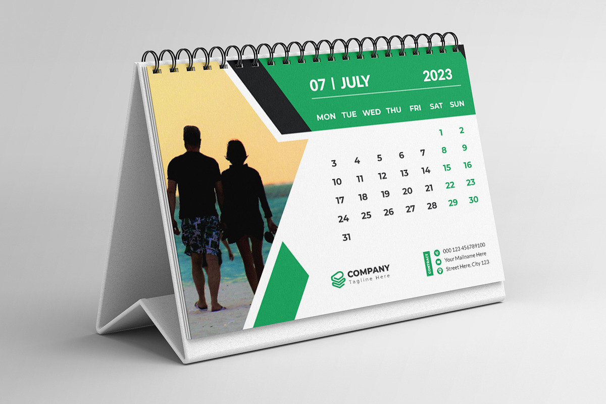 Table/Desk Calendar Design