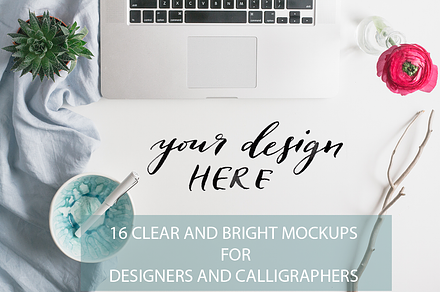 Calligraphy Mockup #1, a Mockup by oh.clarita
