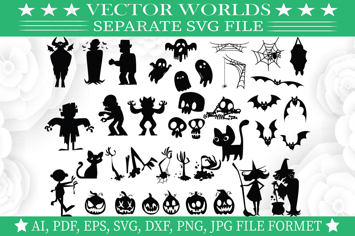 Spooky Svg, Boo, Ghost Svg, an Object Graphic by VectorWorlds
