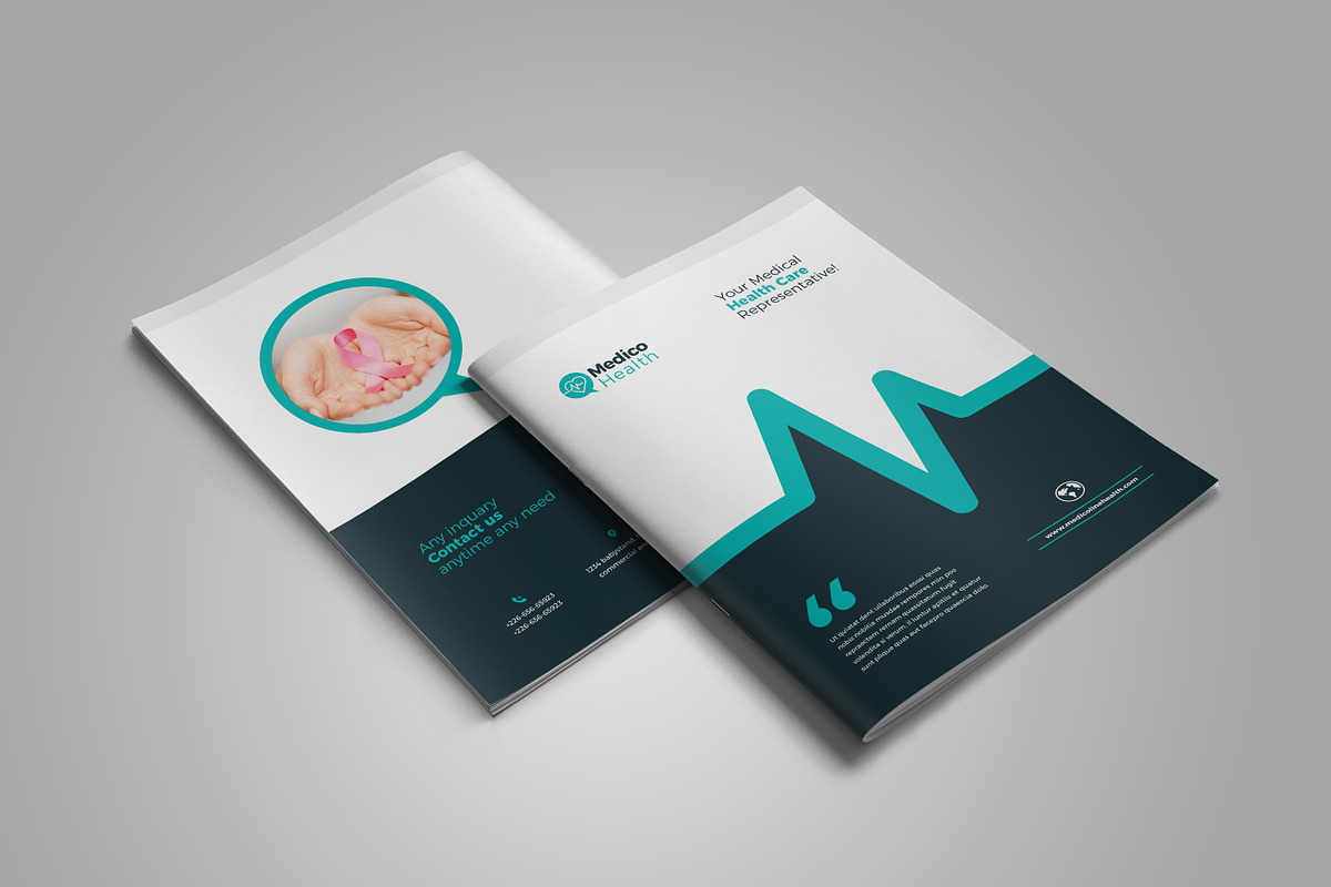 Medical Clinic Healthcare Brochure, a Brochure Template by Layout Design
