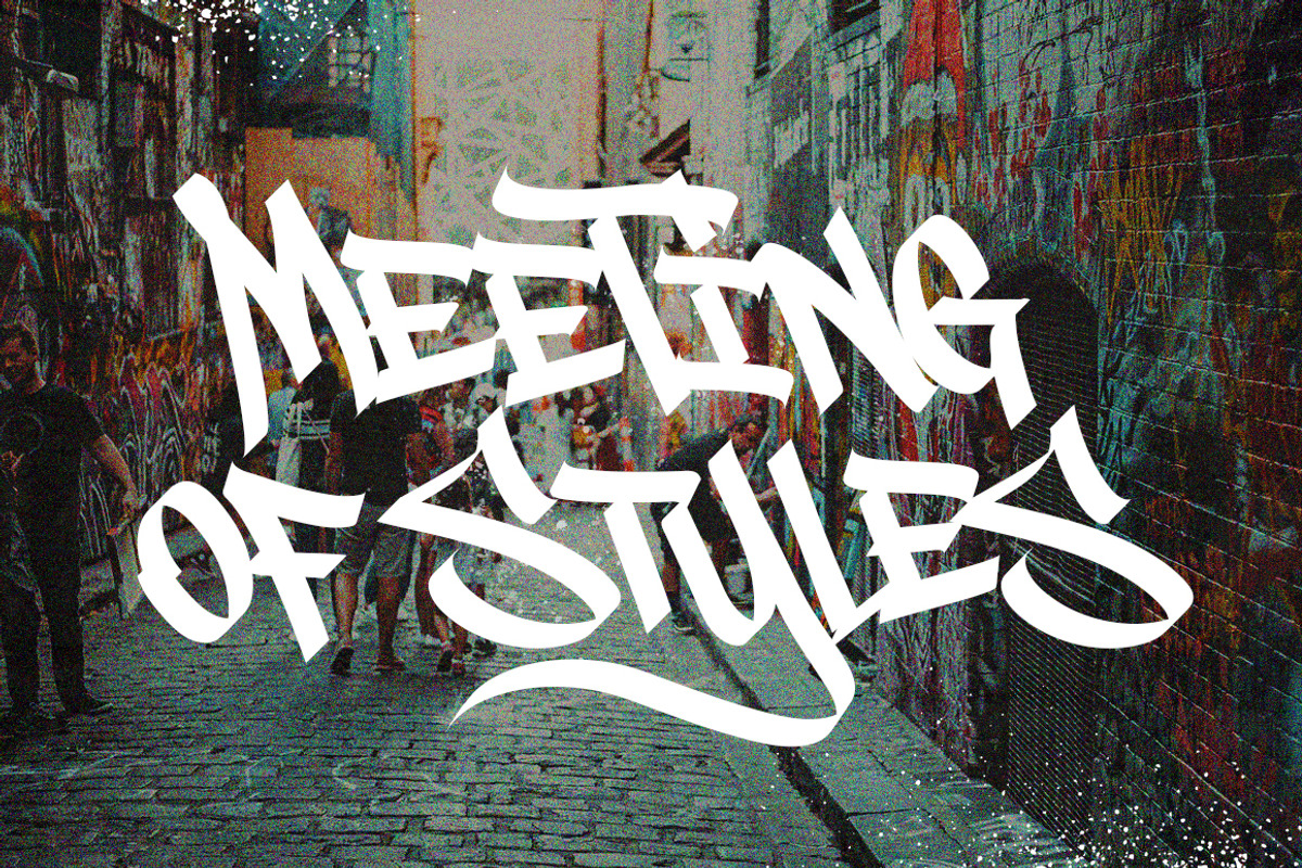 Street Tag Vol2, a Font by tomatstudio