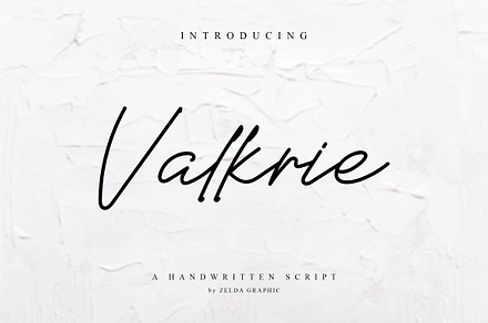 Sullivan - Handwriting Font, a Script Font by Zelda Graphic