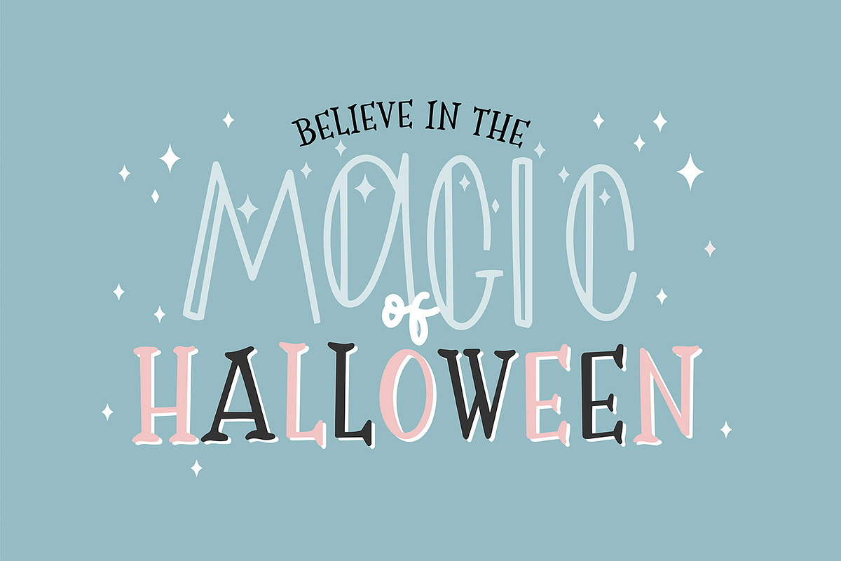 HALLOWEEN FONT BUNDLE Vol. 2, a Script Font by Blush Font Co.