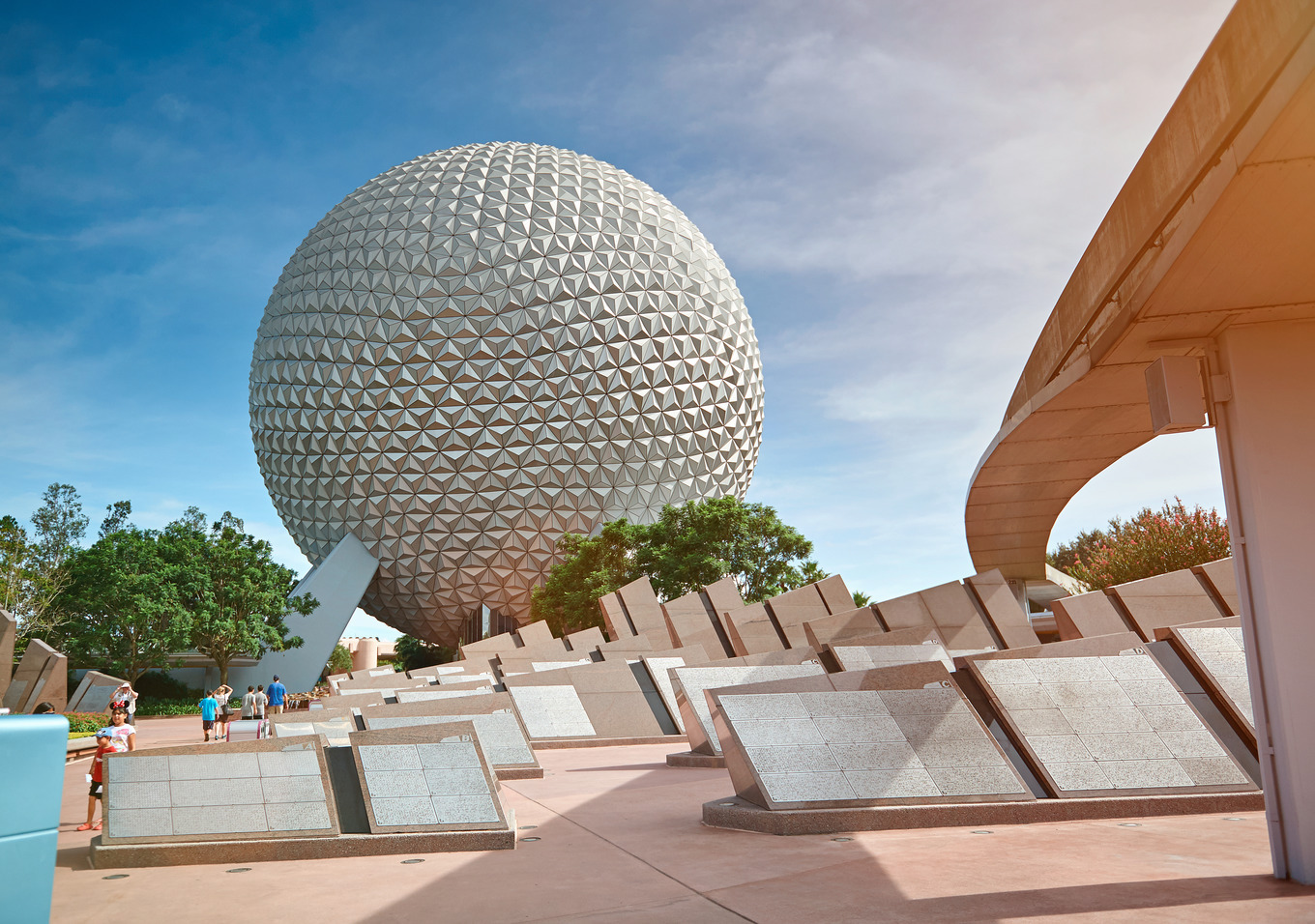 Epcot park in Disney world | Architecture Stock Photos ~ Creative Market