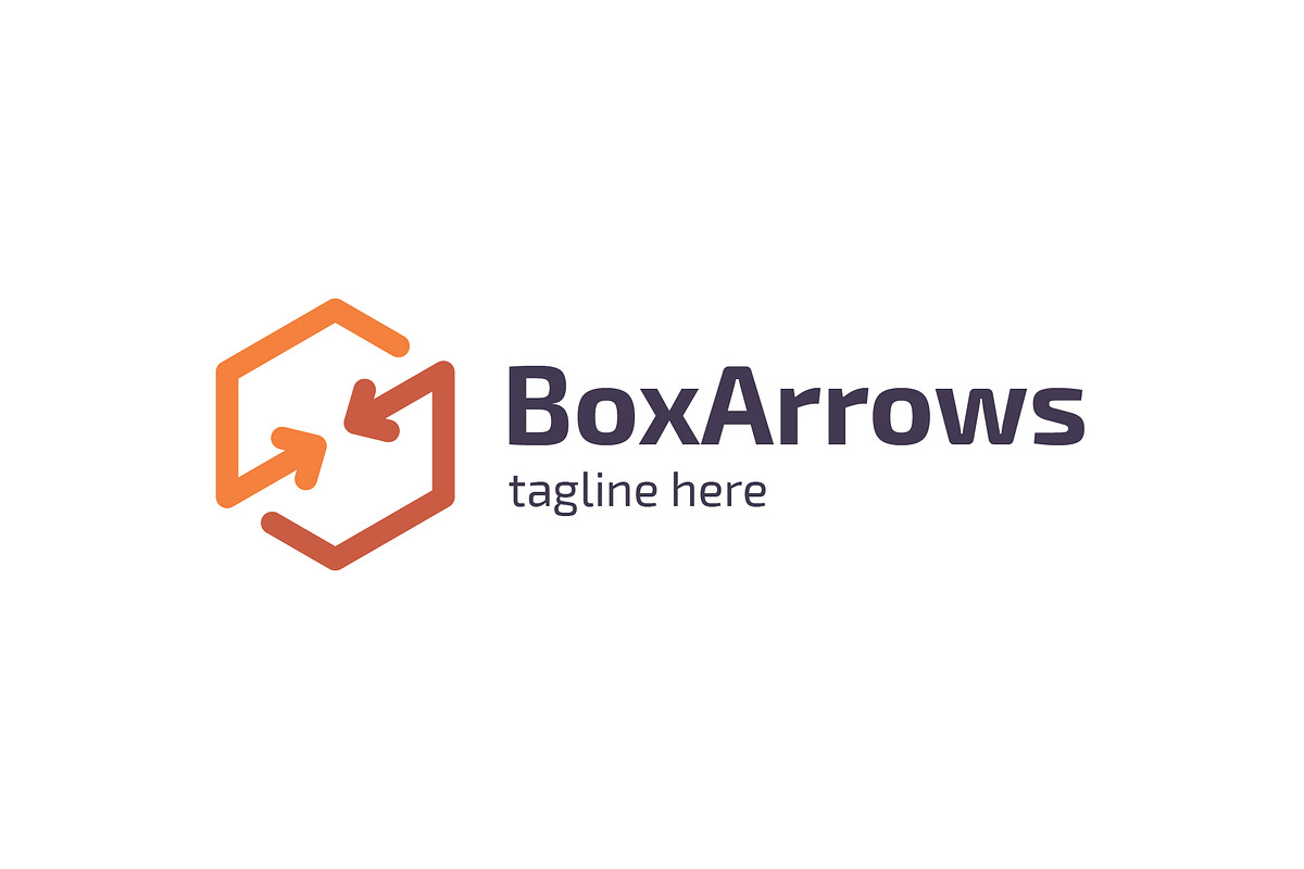 Box / Arrows / Delivery Logo, a Branding & Logo Template by RocketArt