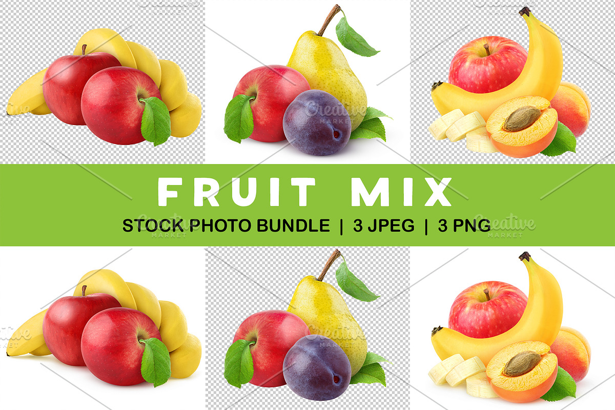 Apple and other fruits, an Object Graphic by Fruits+Veggies