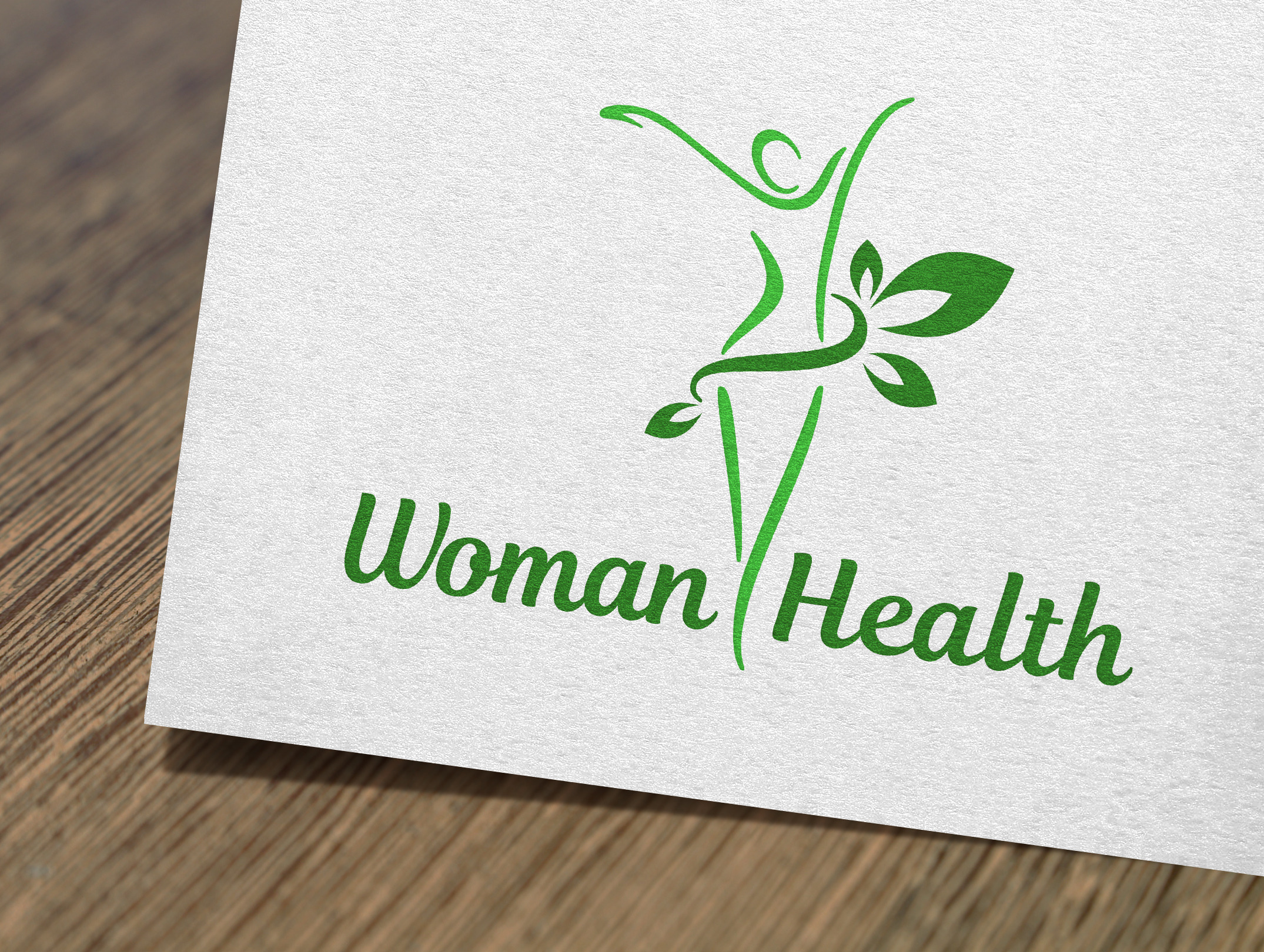 Woman Health Logo, a Branding & Logo Template by IKarGraphics