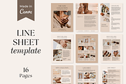 Wholesale Line Sheet Template, a Magazine Template by ShopRShop