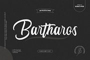 Bartharos Font, a Script Font by kerismaker