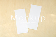 Neutral Front/Back 4x9 Program Card | Print Templates ~ Creative Market