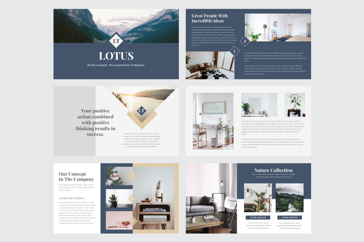 LOTUS - Keynote Template, a Presentation Template by Shafura