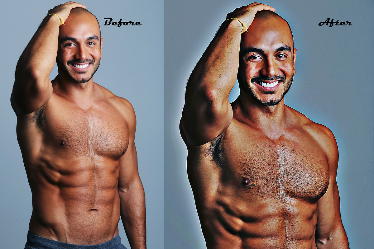 Dramatic HDR Effect Photoshop Action, an Action Add-On by Studio Retouch
