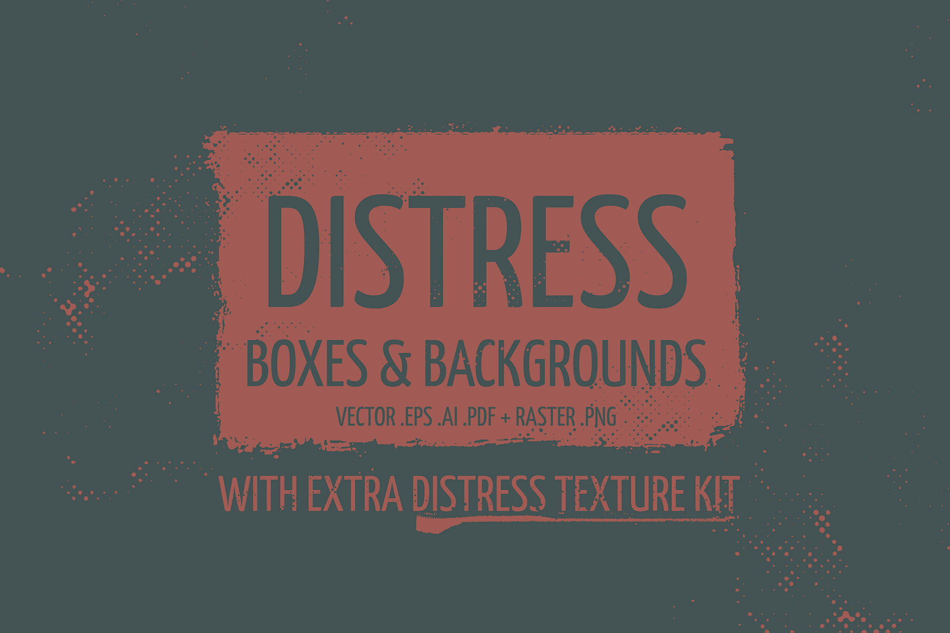 Distress Boxes and Backgrounds, an Object Graphic by danielcomerci