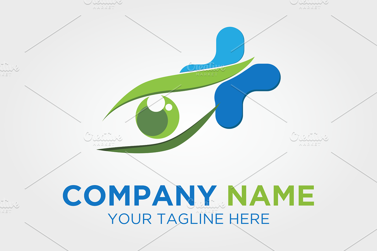 Eye Healthy Logo, a Branding & Logo Template by REDVY CREATIVE