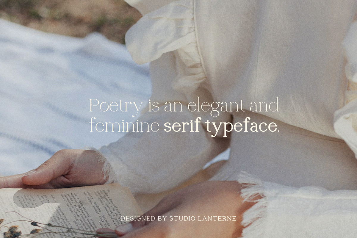 Poetry - Elegant Serif Font | font for poetry, fonts for poems, poetry ...