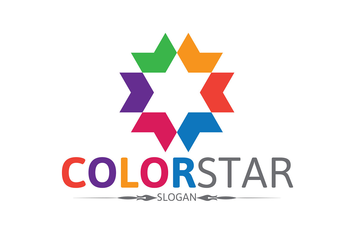 Color Star Logo, a Branding & Logo Template by Josuf Media