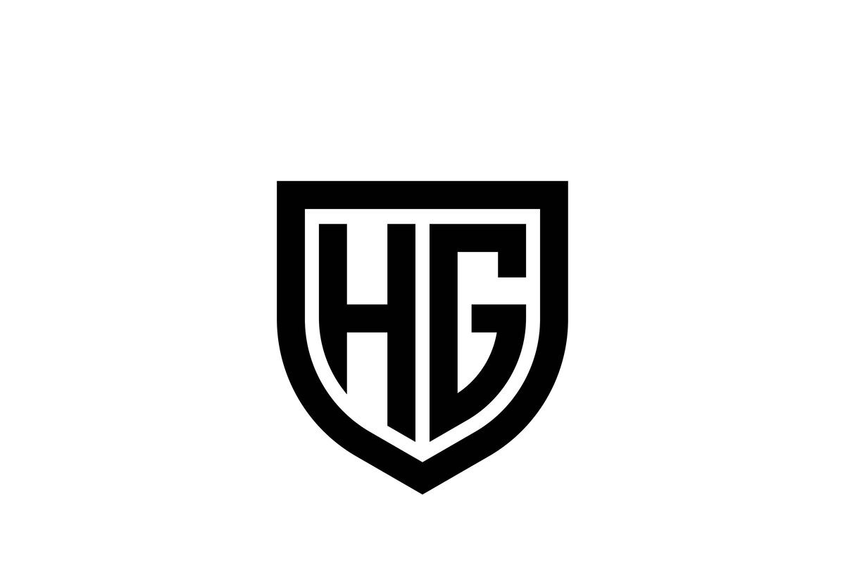 HG logo design vector template, a Branding & Logo Template by xcoolee