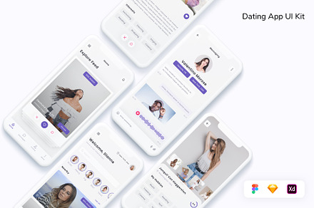 Chat App UI Kit Bundle, an App Template by Betush