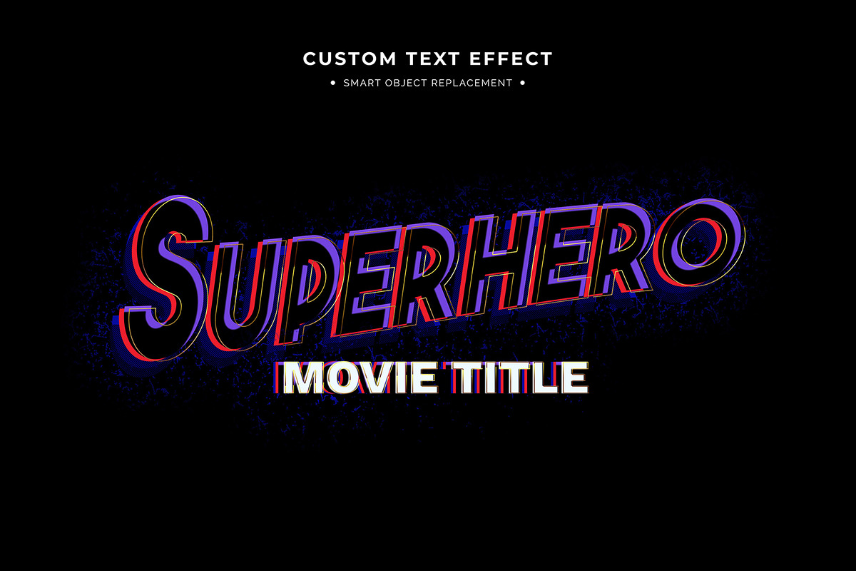 Movie Title Text Effects, a Layer Style Add-On by MahmoudWally ...