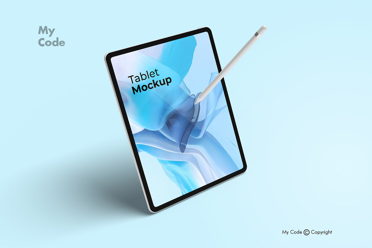 Stylish iPad Mockup, an iPad Mockup by My Code Std