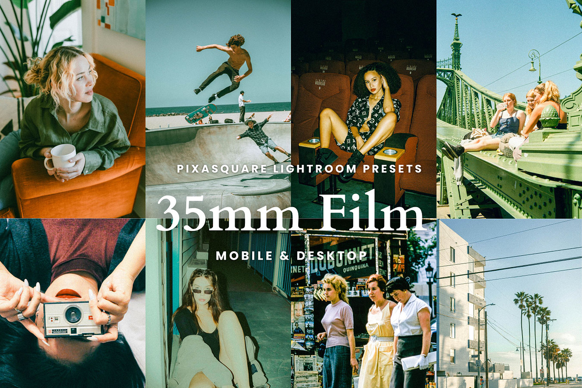 100 Film Look Lightroom Preset Bundle