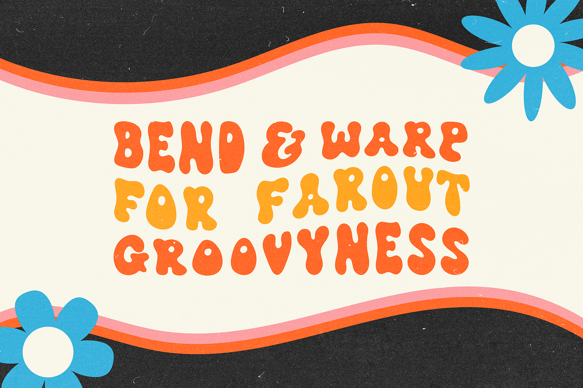 Lava Lamp Display - Retro Font, a Font by Dynamo Ultima